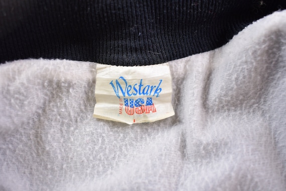 Vintage 1980s Westark Embroidered Corvette Satin Bomb… - Gem