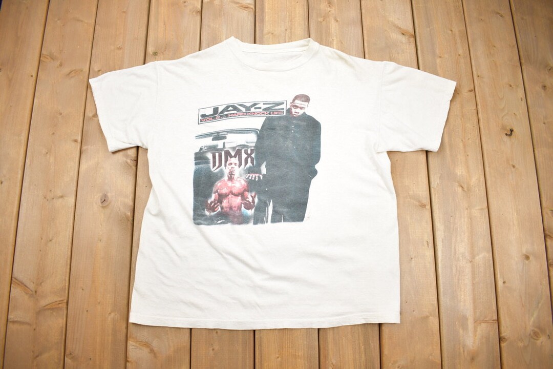 Vintage 1999 Jay-z & DMX Hard Knock Life Tour T Shirt / Vintage T Shirt ...