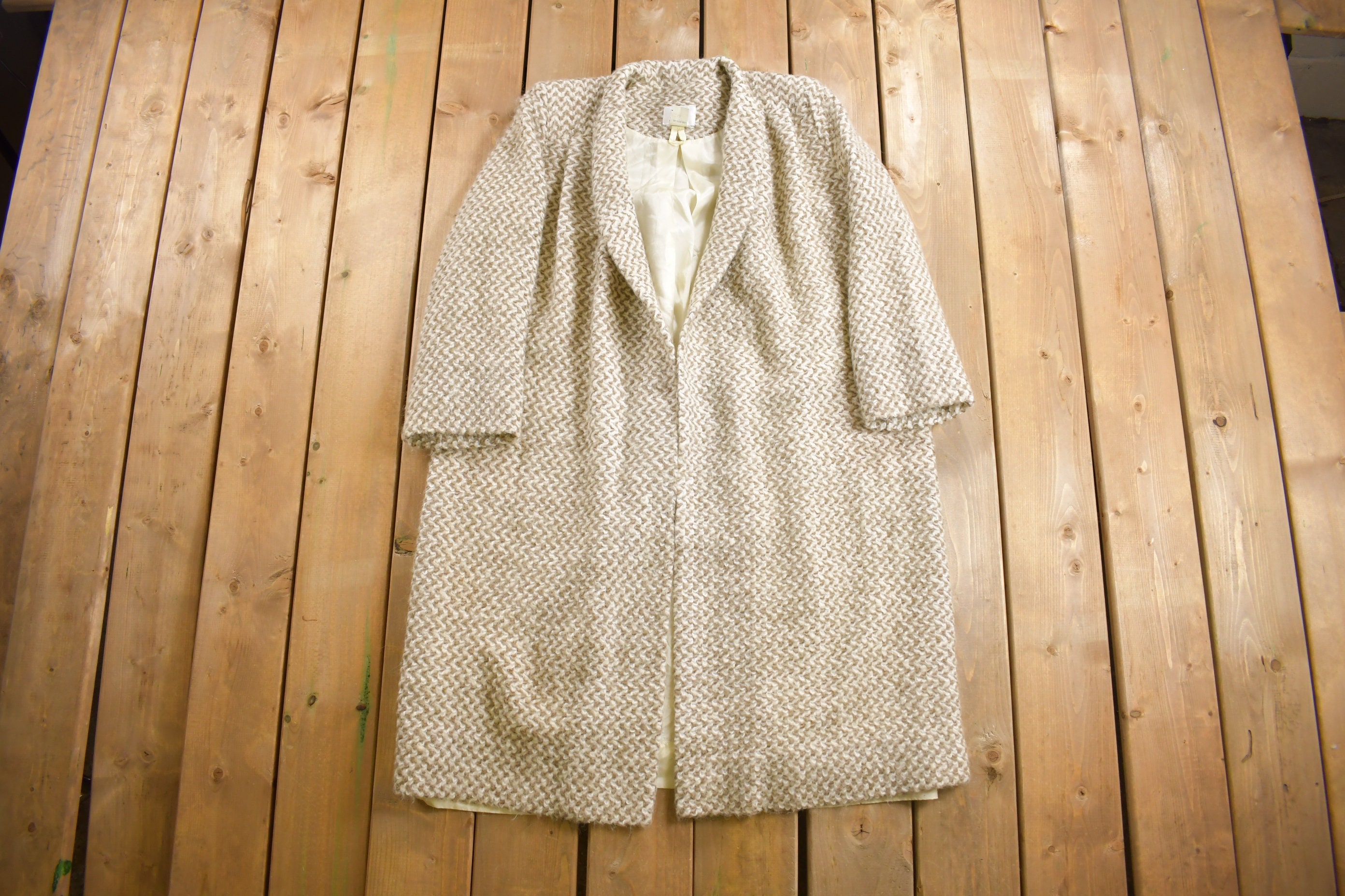 Vintage 1980s MJ Mohair Coat / Full Length / Winter Vintage 1980s MJ Mohair Coat / Full Length / Winter