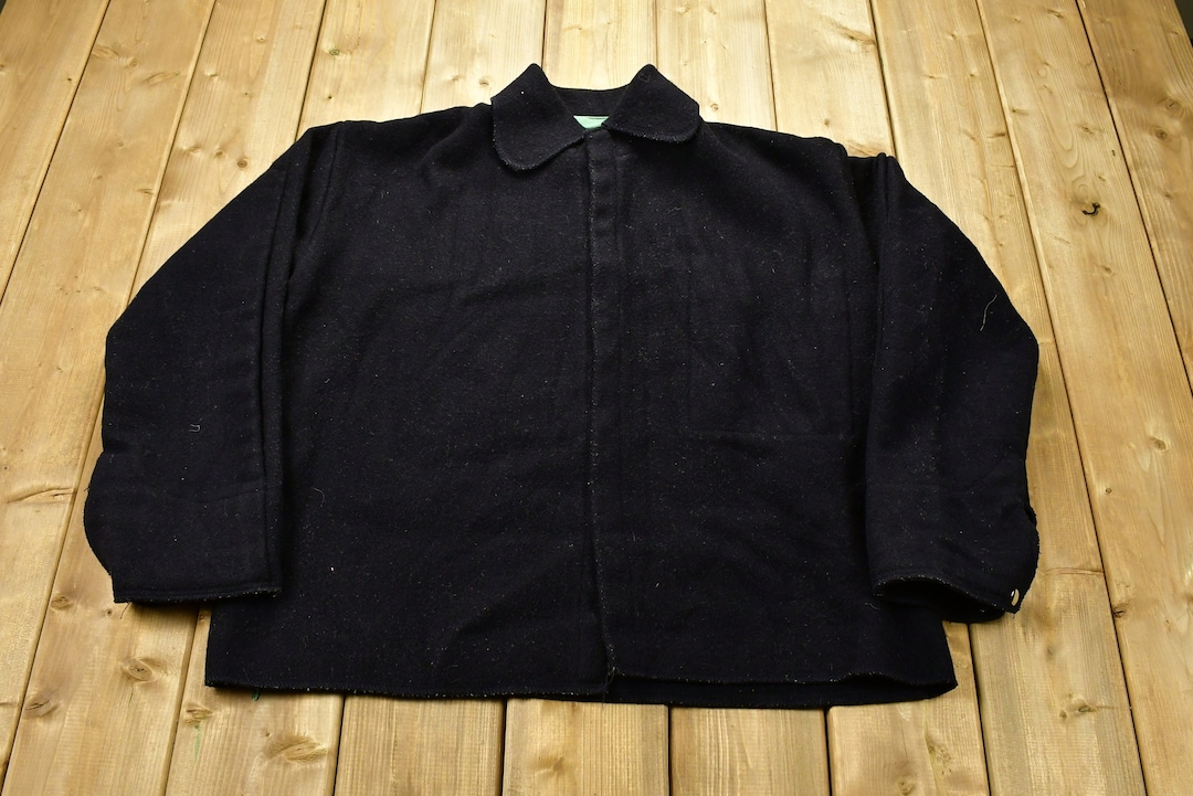 Vintage 1970s X-12 Flame Resistant NSA National Safety Apparel Jacket ...