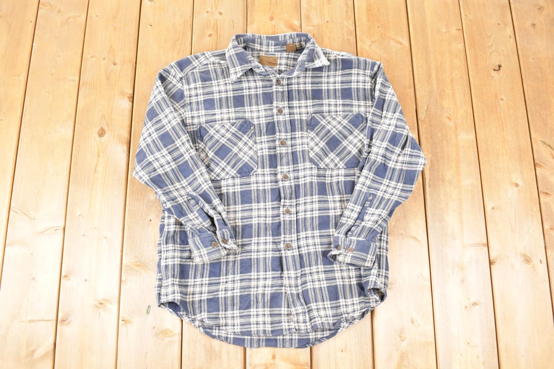 Vintage 1990s St Johns Bay Western Style Button up Shirt Men's Large ...