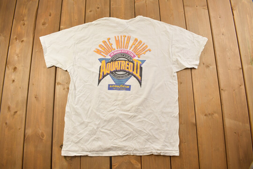 Vintage 1990s Good Year Made With Pride Graphic T Shirt / Vintage T ...