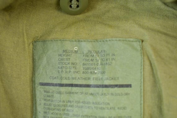 Vintage 2000 US Army Military Field Jacket / Button U… - Gem
