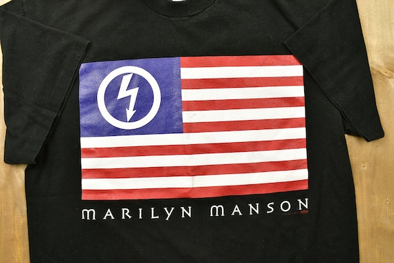 Vintage 1997 Marilyn Manson American Antichrist Band … - Gem