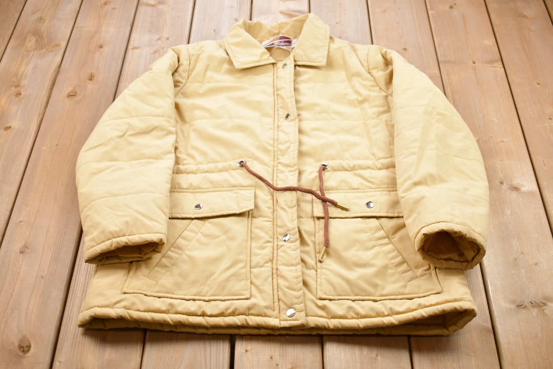 Vintage 1980s Fingerhut Puffer Jacket / Goose Down Fill / Vintage ...