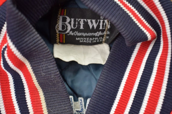 Vintage 1990s Butwin Minnesota Twins Satin Bomber Jac… - Gem