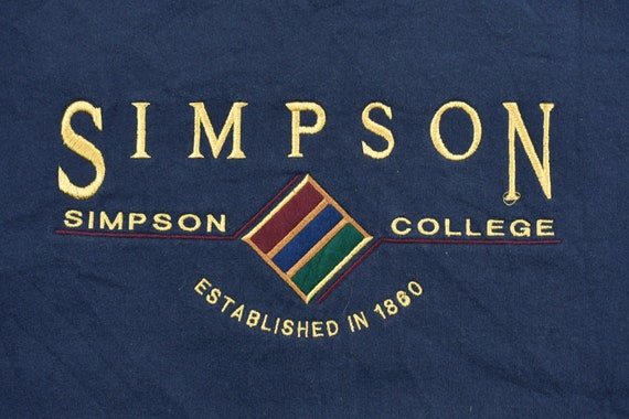 Vintage 1990s Jansport Simpson College Collegiate Cre… - Gem