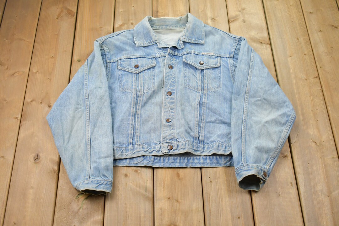 Vintage 1990s Gauchos Denim Jean Jacket / Vintage Denim / Streetwear ...