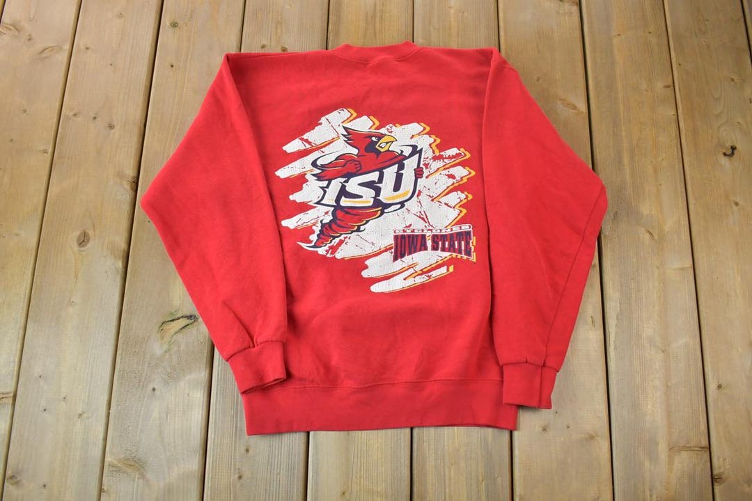 Vintage 1990s Youth Starter Iowa State Cyclones University Collegiate ...