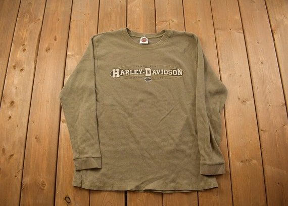 Vintage 1990s Ocean State Harley Davidson Crewneck Sw… - Gem