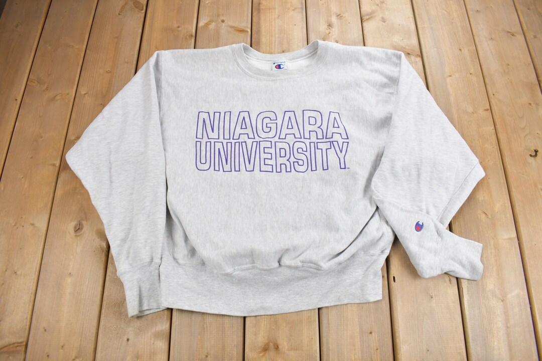 Vintage 1990s Niagara University Collegiate Champion Crewneck / Size ...