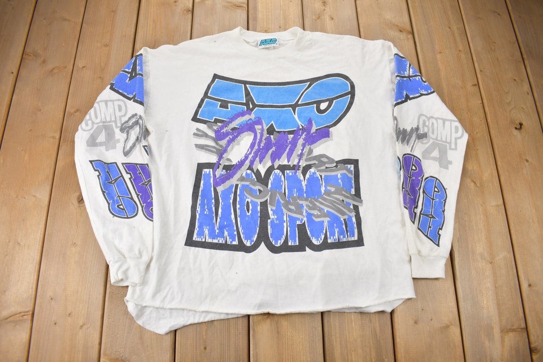 Vintage 1990s AXO SPORT Motocross Graphic T Shirt / Vintage T Shirt ...