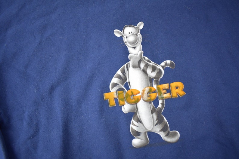 Vintage 1990s Tigger Winnie the Pooh Disney Crewneck / Vintage ...