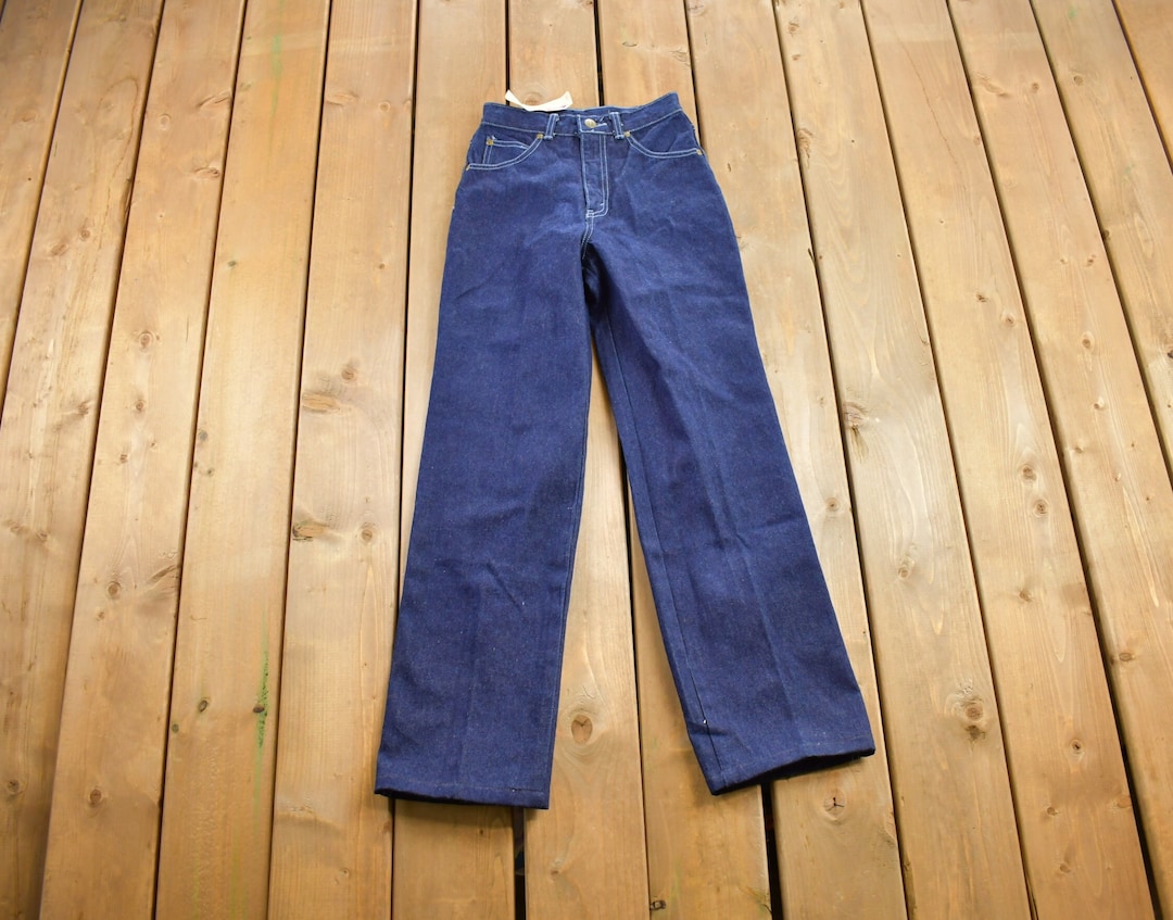 Vintage 1970s Roadrunner Mac Jeans Deadstock Size 27x27 / Vintage Denim ...