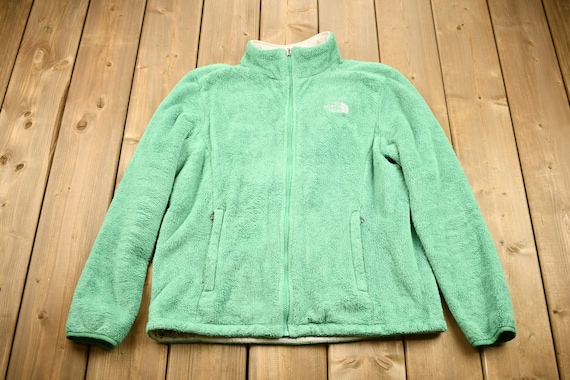 Vintage 1990er Jahre The North Face Fuzzy Pile Fleece Pullover Markenlogo Oberbekleidung TNF Winter Fleece Ski Streetwear Etsy