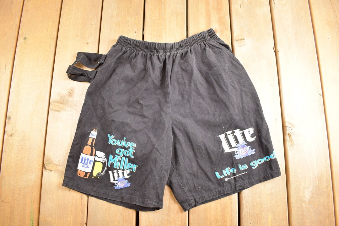 Vintage 1990s Miller Beer you've Got Miller Gym Shorts With Beer Holder ...