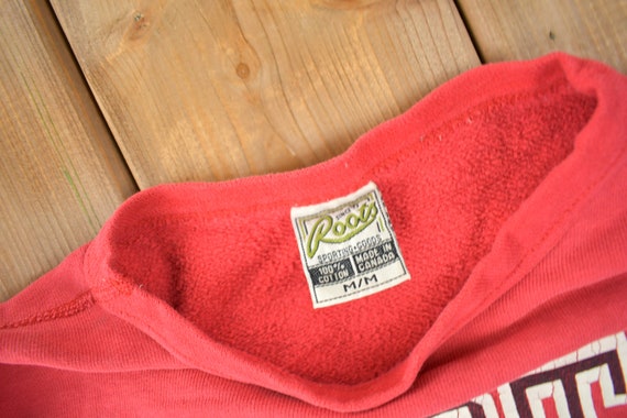 Vintage 1990s Roots Athletics Graphic Crewneck Sweats… - Gem