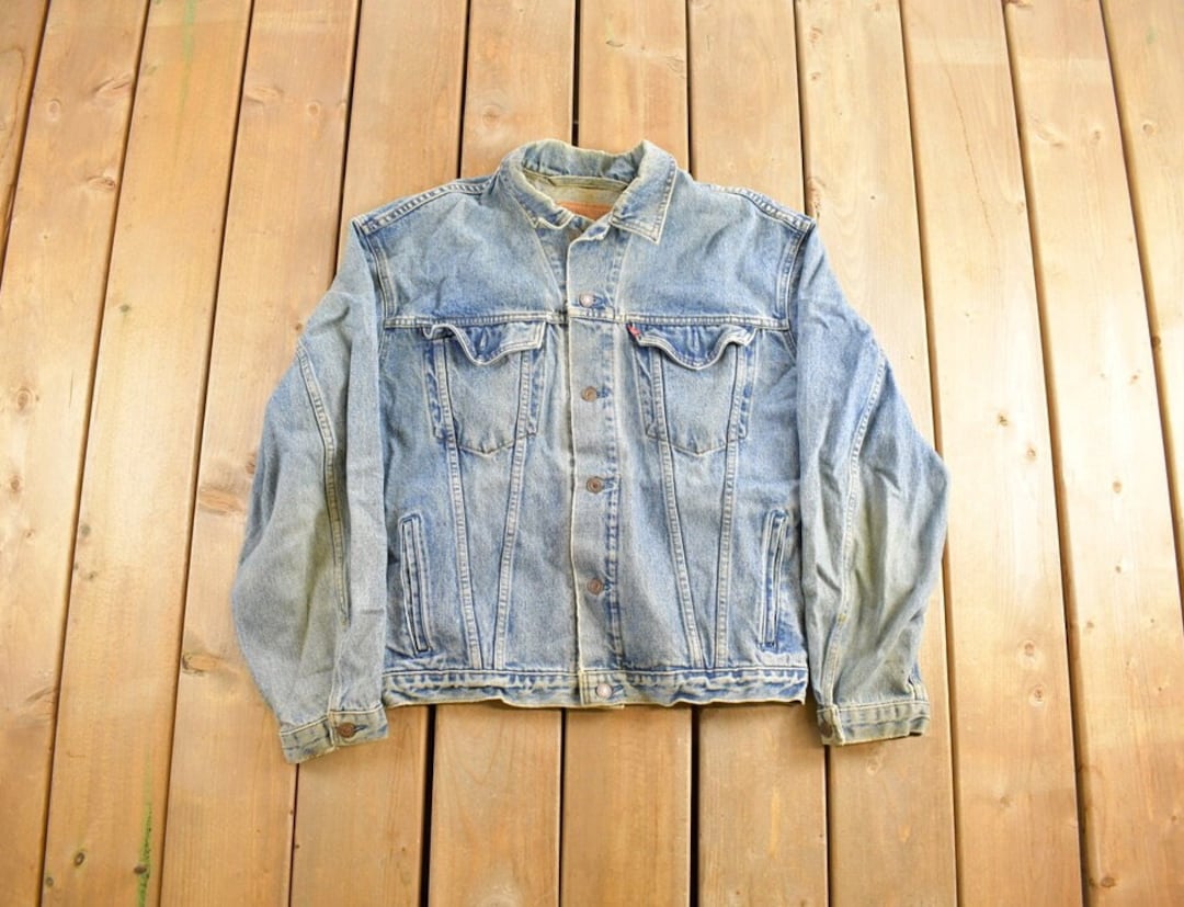 Vintage 1990s Levi's Denim Jean Jacket / Vintage Denim / Streetwear ...