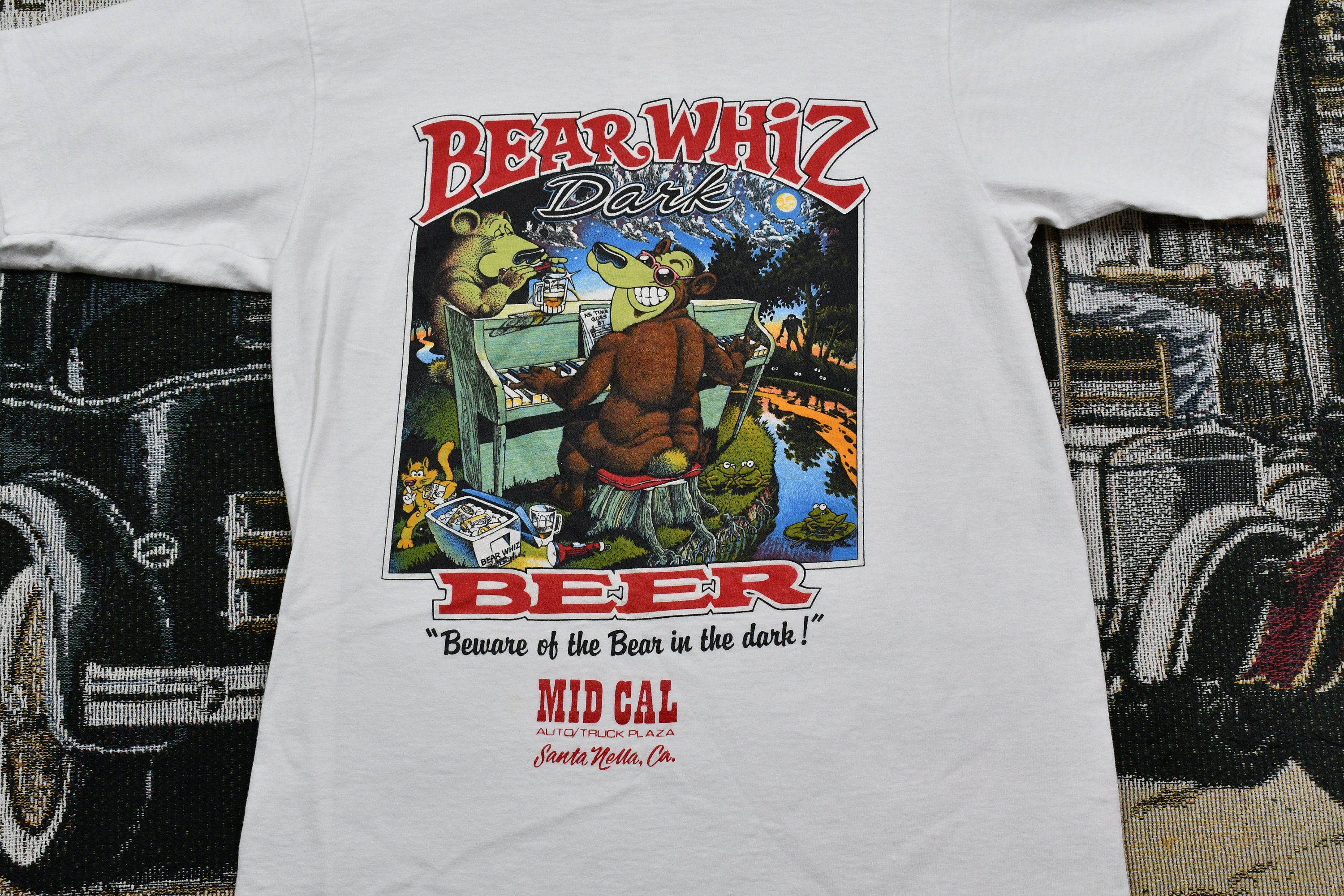 Vintage 1990s Bear Whiz Dark Single Stitch Beer T-shirt / | Etsy