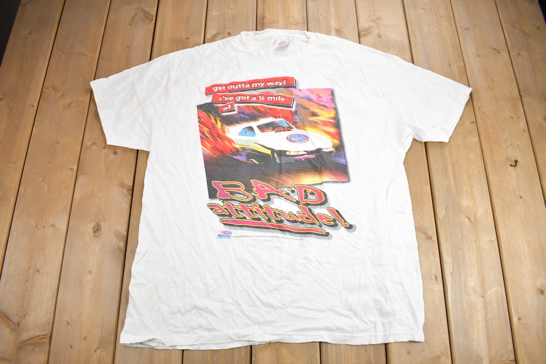 Vintage 1993 National Hot Rod Association Graphic T Shirt / Vintage T ...
