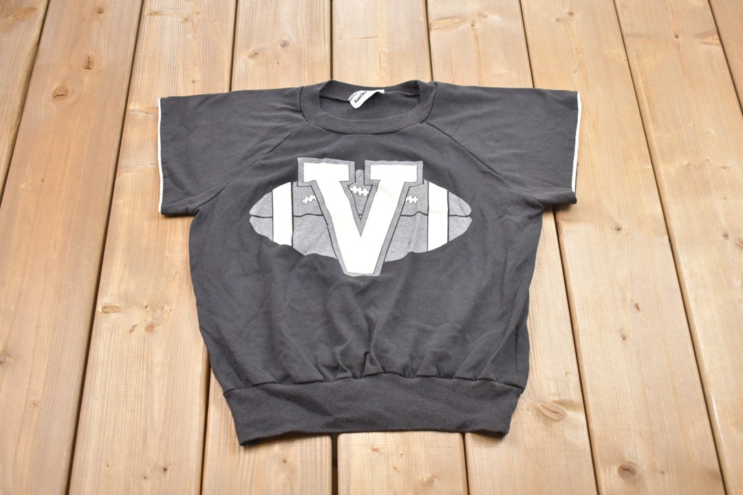 Vintage 1990s Another Name Football Short Sleeve Crewneck Graphic T ...
