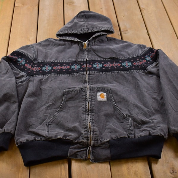 Vintage Carhartt Jacket Aztec - Etsy UK