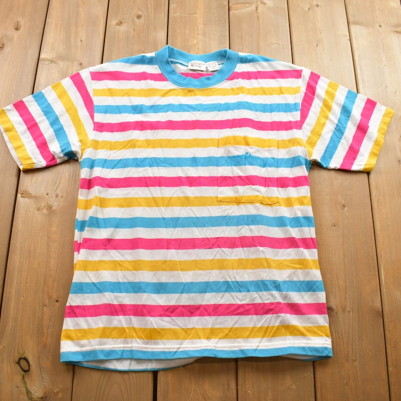 Striped Shirt 90s - Etsy