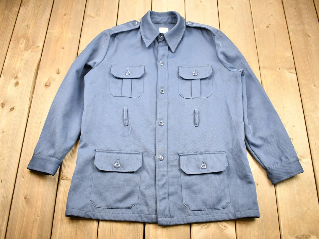 Vintage Logistik Made in Canada Button up Shirt Jacket / Blank ...