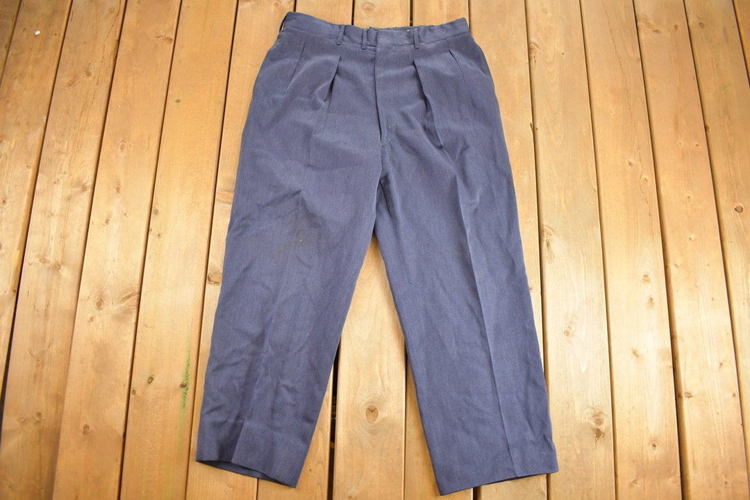 Vintage US Army Air Force Blue Pants Size 34 X 28 / Streetwear / Army ...