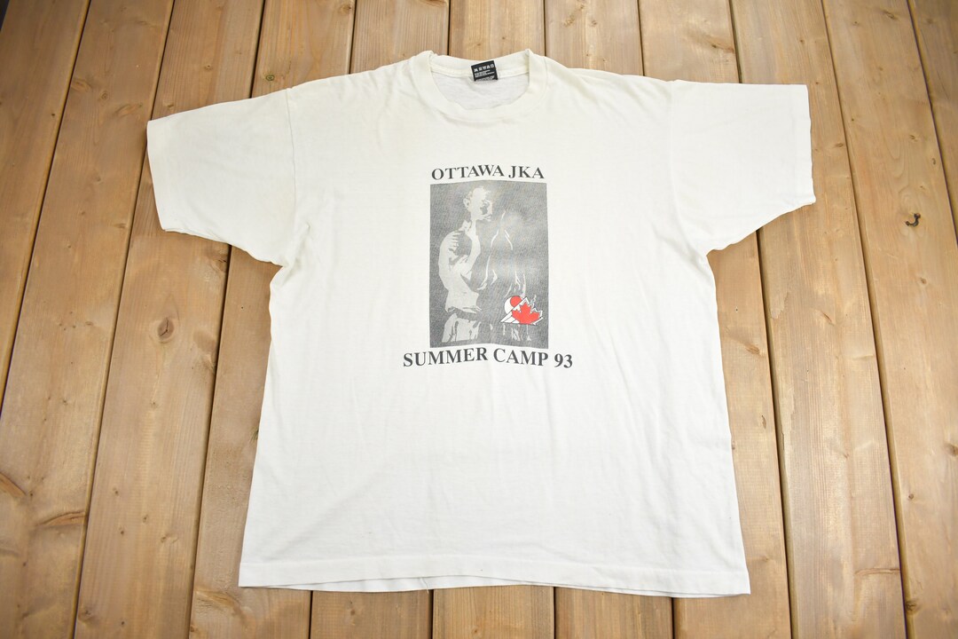 Vintage 1993 Ottawa JKA Summer Camp Graphic T Shirt / Vintage T Shirt ...