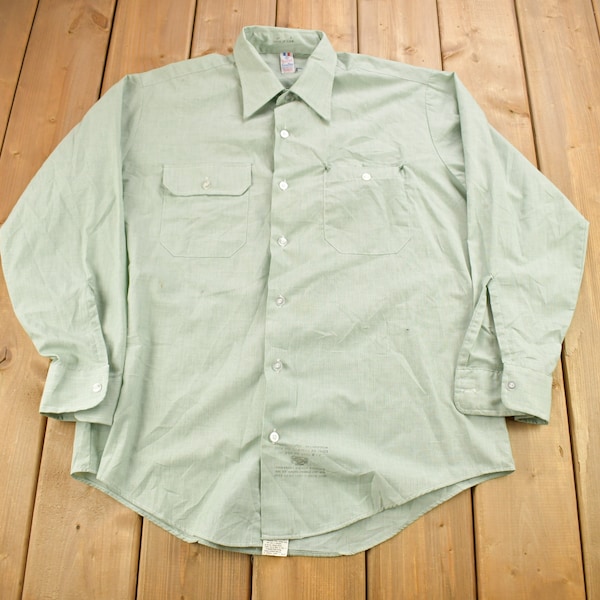 1950s Button up Shirt - Etsy