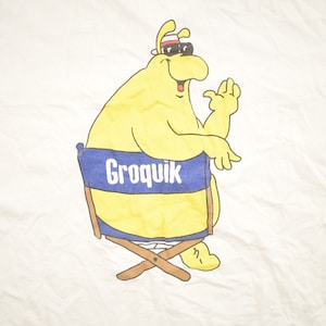 Vintage 1990s Groquik Graphic T-shirt / Streetwear / Retro Style ...