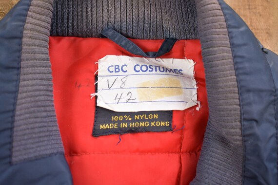 Vintage 1980s Nylon CBC Costume Puffer Jacket / Nylon… - Gem