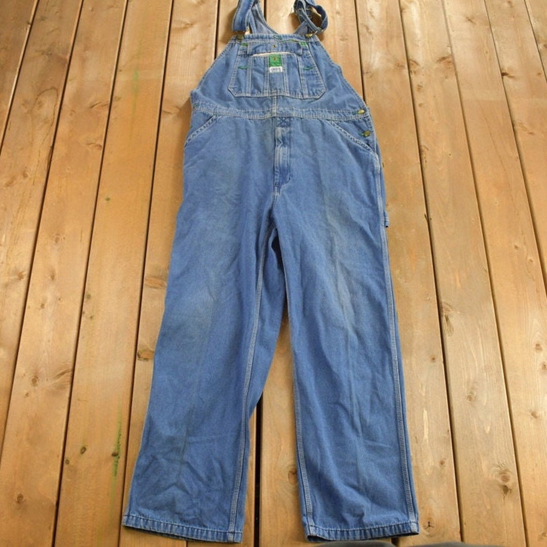 Vintage 1990s Liberty Denim Jean Overalls Size 40 X 31 / Vintage ...