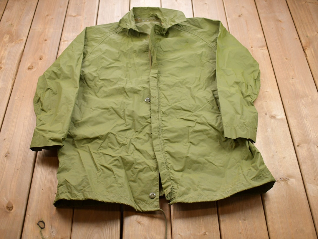 Vintage 1976 Wet Weather Field Windbreaker Jacket / Water Repellant ...