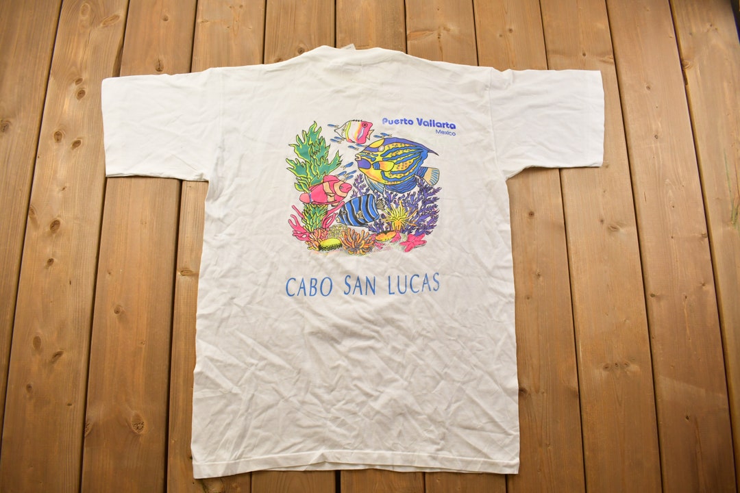 Vintage 1990s Cabo San Lucas Mexico Travel T-shirt / 90s / Streetwear ...