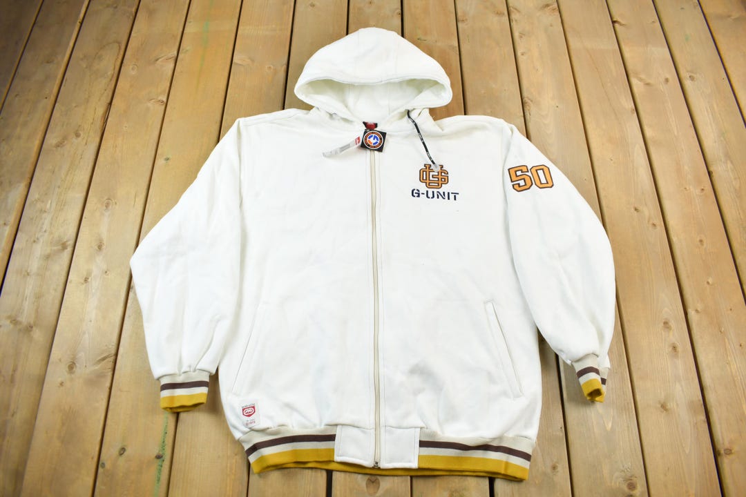 Vintage Deadstock Y2K G-unit Ecko Embroidered Zip up Hoodie Size XXL ...