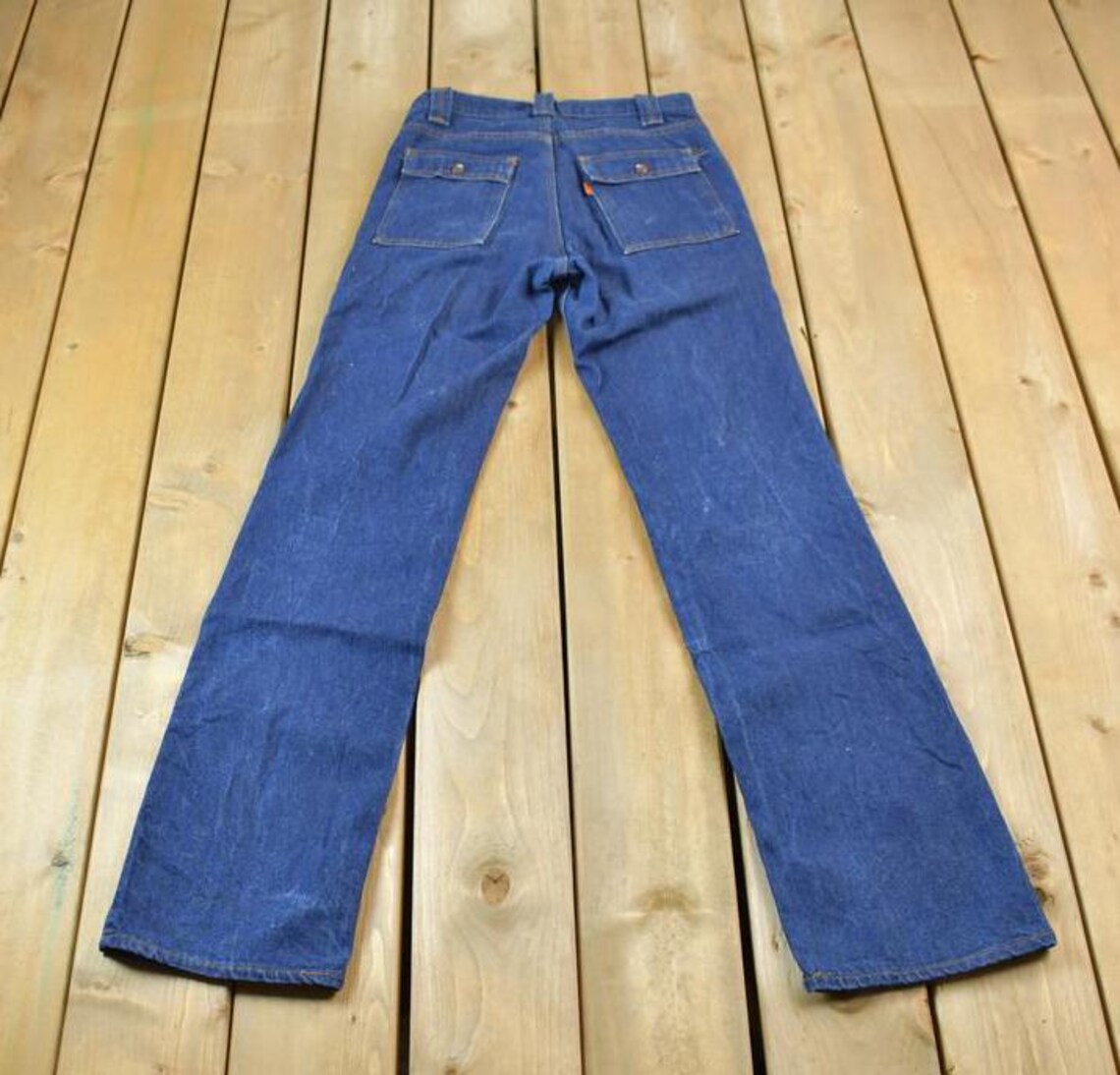 Vintage 1970s Levi's Bush Jeans Orange Tab 516 Denim Size 30 X 34 ...
