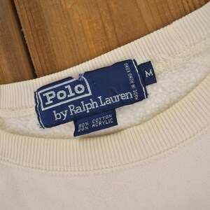 Vintage 1990s Polo Ralph Lauren Shield Patch Crewneck Sweatshirt / Vintage Polo / 80s Crewneck ...