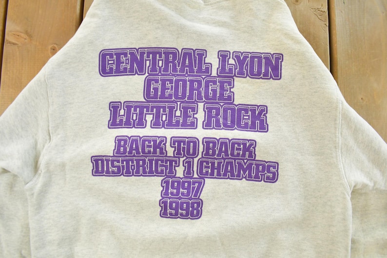 Vintage 1990s Central Lyon George Little Rock Football Collegiate ...