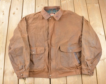 From Canada Vintage KOOLAH MADE in CANADA Country Wax 2 Ply Waxed Duck ...