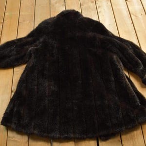 Vintage 1980s Utex Fur Coat / Winter Outerwear / Streetwear / Full ...