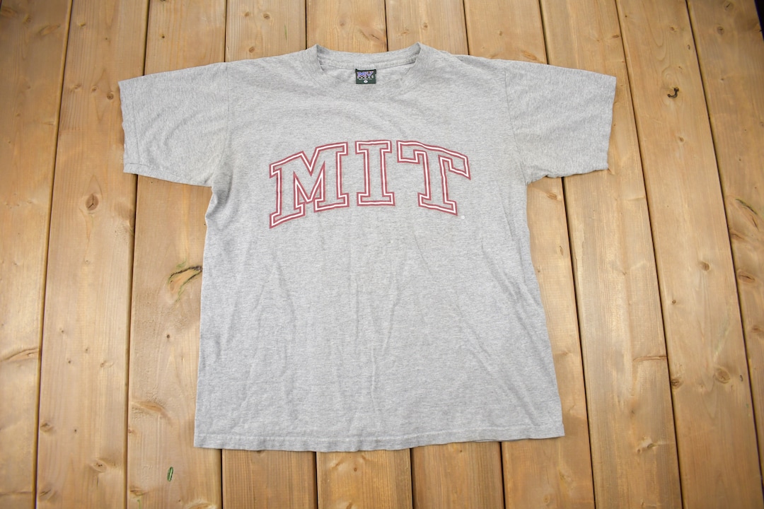 Vintage 1990s Massachusetts Institute of Technology T-shirt / NCAA Tee ...