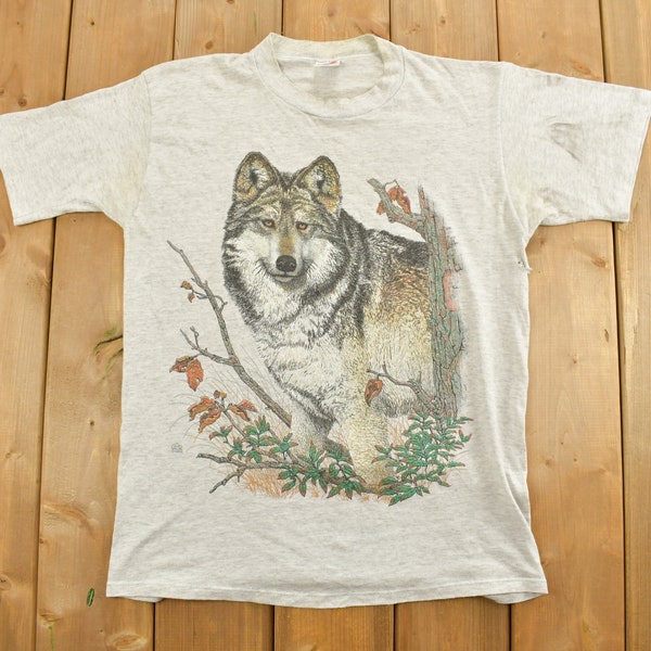 Vintage Wolf Shirt - Etsy
