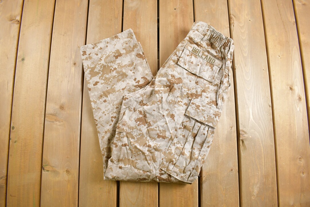 Vintage 2001 US Military Desert Camouflage Pants 31 - 35 X 31.5 ...