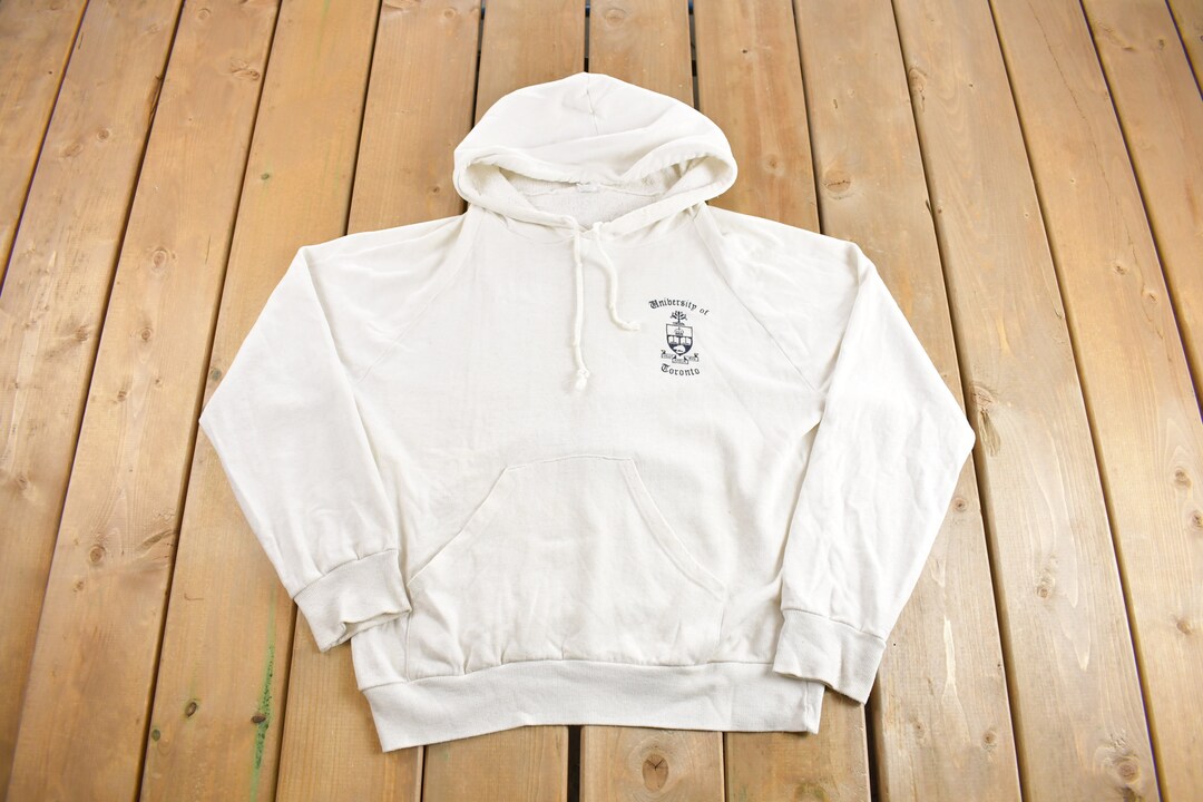 Vintage 1960s University of Toronto Collegiate Hoodie / Vintage Hoodie ...