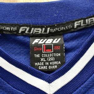 Vintage 1990s FUBU International Youth Jersey / Sportswear / 90s Sweater / Streetwear ...