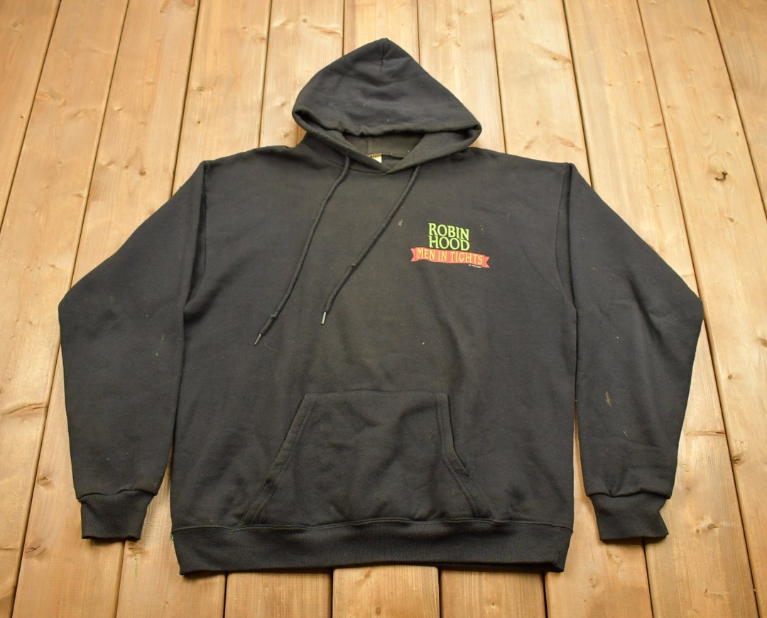 Vintage 1990s Robin Hood Men in Tights Graphic Hoodie / 90s Hoodie ...