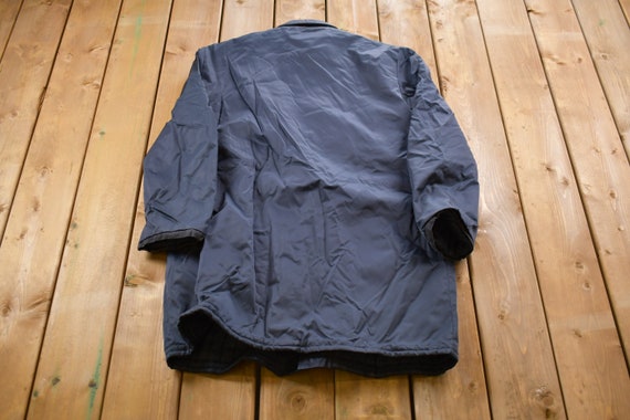 Vintage 1980s Nylon CBC Costume Puffer Jacket / Nylon… - Gem