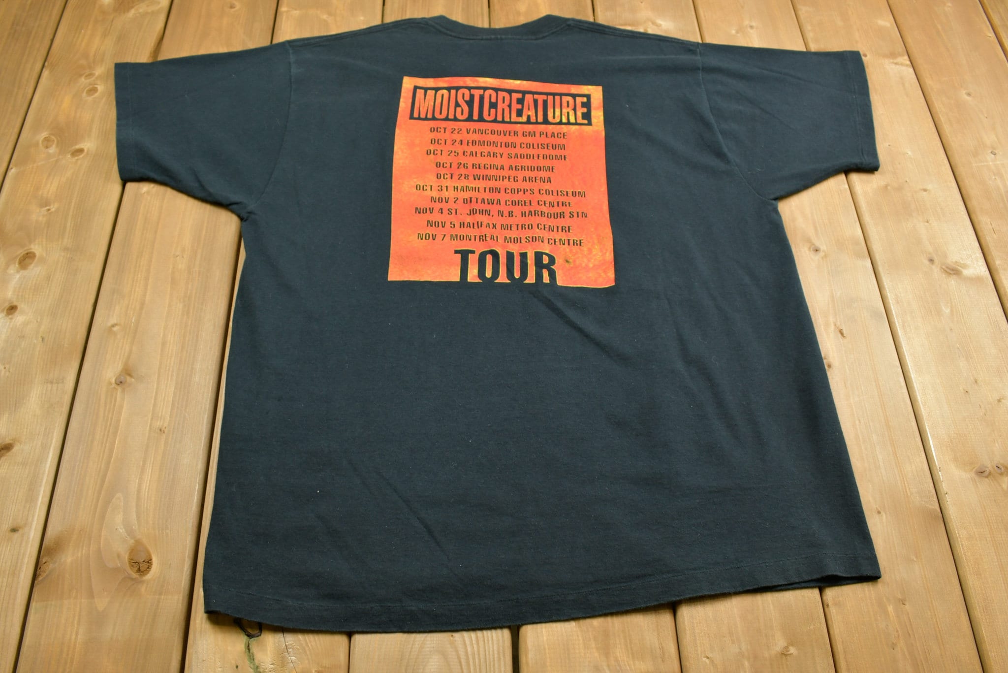 Vintage 1997 Moist Moist Creature Tour T-shirt / Band Tee / | Etsy